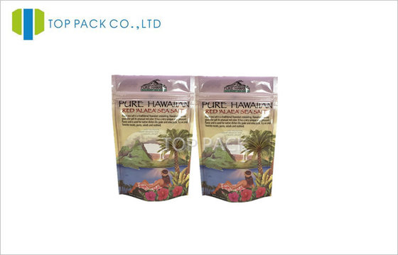 Side Gusset Ziplock Stand Up Bags , PET / PE Laminated Stand Up Food Pouches
