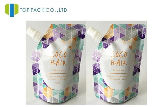 Anti Oxidation Laminated Printed Stand Up Spout with Pouches 250ml / 500ml