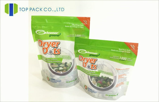 Moistureproof Resealable Pet Food Packaging Stand Up Poutch Bottom Plastic