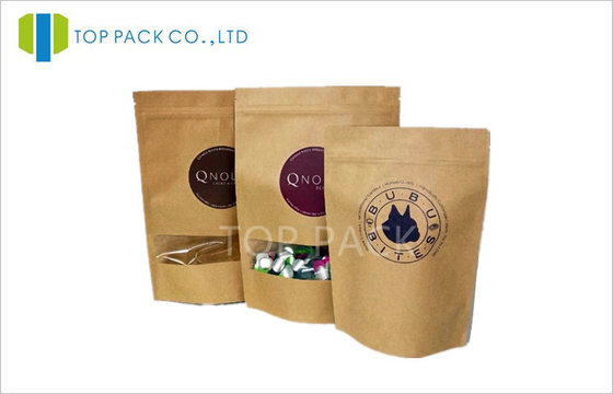 Heat Seal Zipper stand up aluminum foil bag  for Coffee Beans