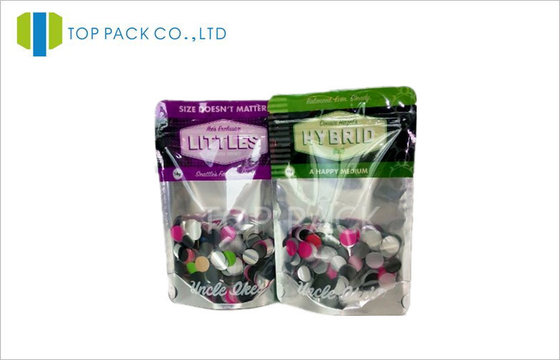 Custom Printed eco friendly stand up pouches Pet / Alu / Pe , Zip Lock doy pack packaging