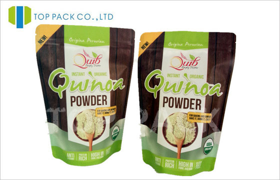 Food Grade Plastic Stand Up Pouches Laminated food packaging pouches