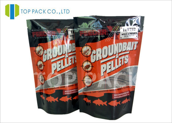 32 Oz Food Use Standing Zipper Printed Laminated Pouches Packaging Pet / Pe