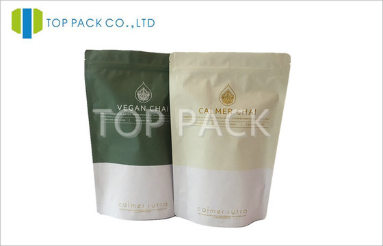 1kg Matte Finished Aluminum Foil Resealable Bags , Powder Stand Up Food Pouches