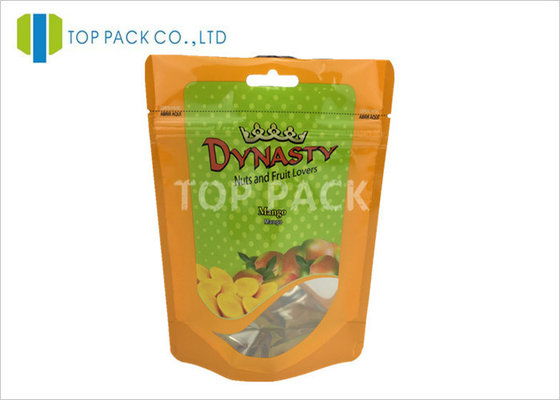 250G Food Stand Up Pouch Packaging , Foil Laminated Bags with zipper