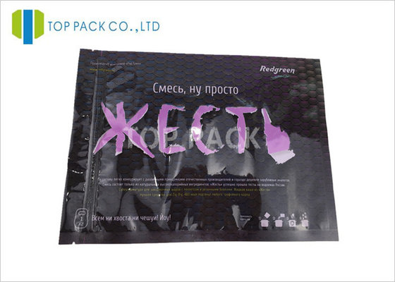 Glossy Finished Clear Window Laminated Plastic Bags Packaging 80 Micron Thickness