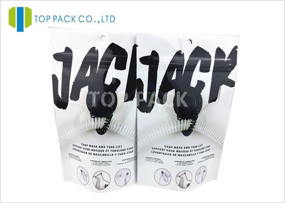 High Barrier Zip Lock Plastic Stand Up Pouches For Jack , Glossy Finished