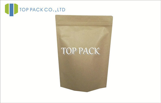 Brown Kraft Paper Stand Up Pouch