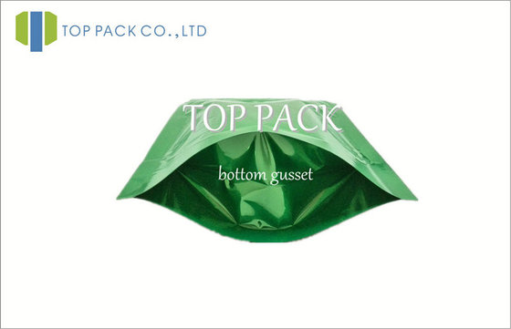 Bottom Gusset Plain Stand Up Pouches Packaging