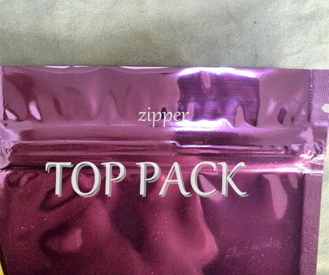 Aluminum Foil Printed Laminated Pouches , Zipper Printed Stand Up Pouches