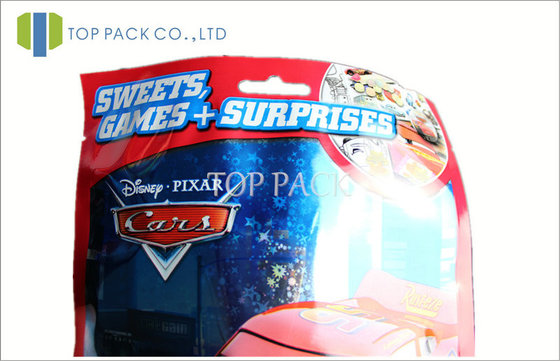 Plastic Printed Laminated Pouch Packaging Bags For Game Card , Toy , Puzzle