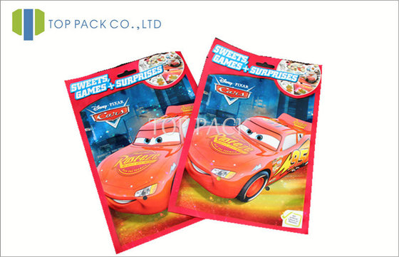 Plastic Printed Laminated Pouch Packaging Bags For Game Card , Toy , Puzzle