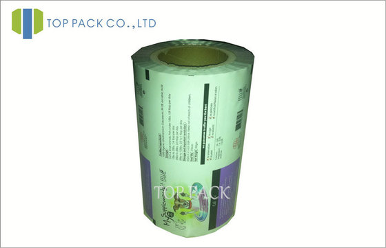 Laminated Plastic Packaging Film Roll , 2 Layer / 3 Layer Food Packaging Film
