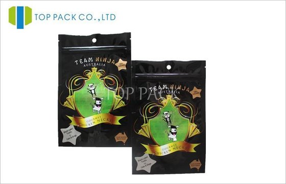 Aluminum Foil Pet Food Packaging , Dog Food Pouch Multilayer Laminated