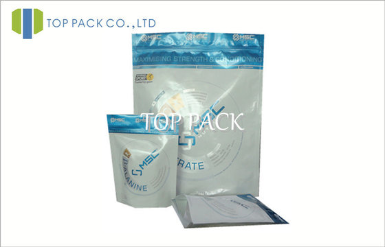 Small Foil Packaging Bags With Zipper For Food , Aluminum Foil Printed Bags