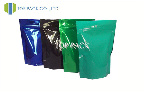 500ml Foil Liquid Stand Up Pouches Colorful Gravure Printing Standing Pouch