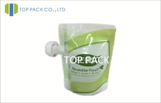 Baby Food Stand Up Pouch With Spout