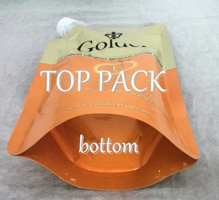 Fruit Juice Stand Up Pouch With Spout