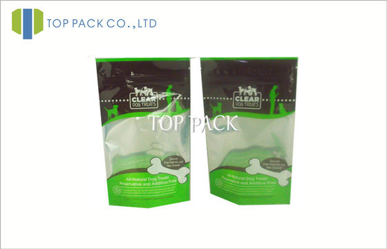 Promotion Foil Stand Up Zip Pouches With Window , Customized Foil Ziplock Bags