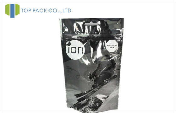 Custom Printed Stand Up Pouch Packaging With Zip Lock , Three Layer Laminated
