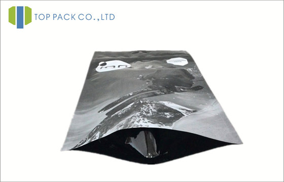 Custom Printed Stand Up Pouch Packaging With Zip Lock , Three Layer Laminated