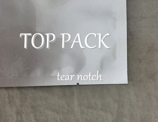 Laminated Aluminum Foil Bags For Food Packaging , Three Side Heat Seal Foil Bags