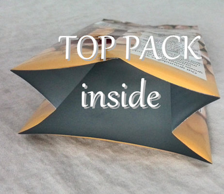 Custom Aluminum Foil Pouches , Nuts Aluminium Foil Packaging With Side Gusset