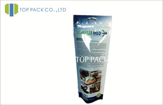 Foil Printed Stand Up Pouches For Socks Packaging , Gravure Printing