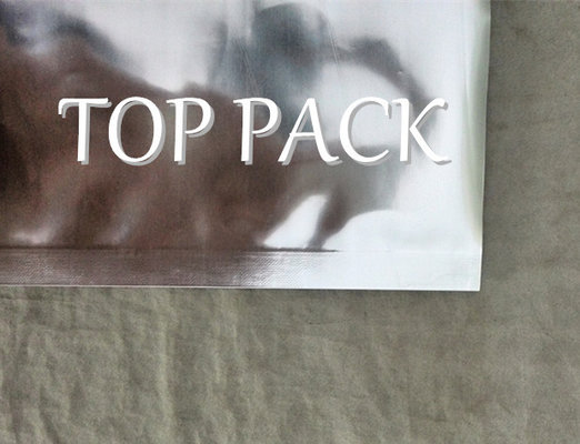 Moisture Proof Plain Aluminum Foil Zip Lock Bags , Resealable Coffee Bags