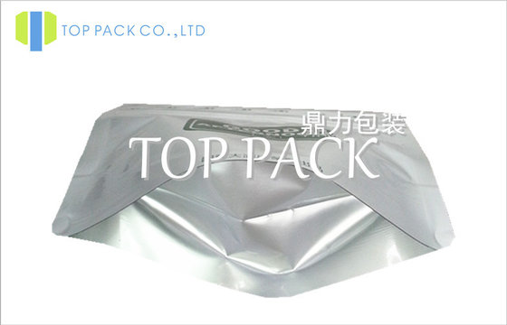Aluminum Foil Stand Up Food Pouches With Ziplock 80micron - 200micron