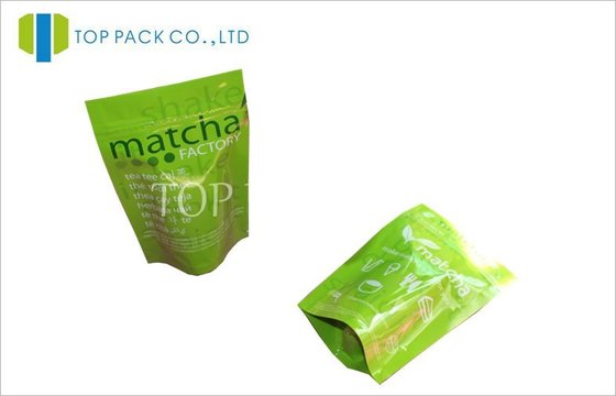 Tea Ziplock Stand Up Pouches Packaging