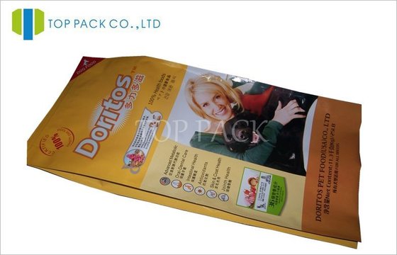 Heat Seal Pet Food Packaging Bag , Plastic Laminated Pouch For Pet Food
