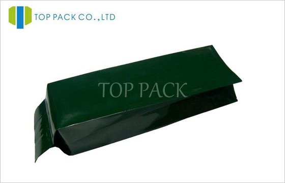Black Plain Printed Coffee Bags With Valve , 8 oz Aluminum Foil Heat Seal Bags