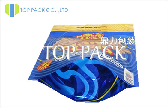 Colorful Stand Up Food Pouches For Peanut , Customized Size / Logo