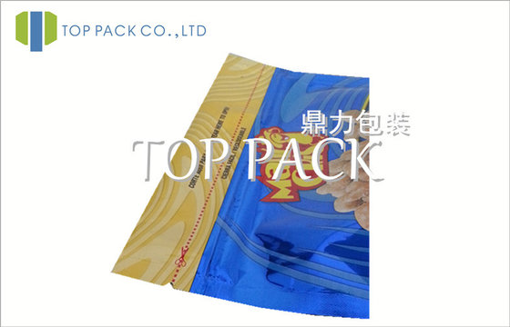 Colorful Stand Up Food Pouches For Peanut , Customized Size / Logo