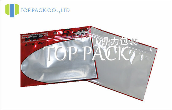 Laminated Foil Plastic Ziplock Bags , Pet / Petal / Pe Plastic Fishing Bait Bags