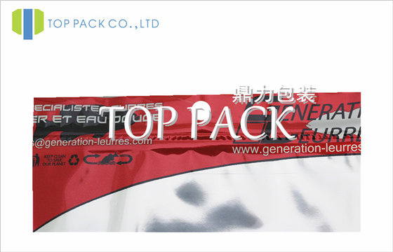 Laminated Foil Plastic Ziplock Bags , Pet / Petal / Pe Plastic Fishing Bait Bags