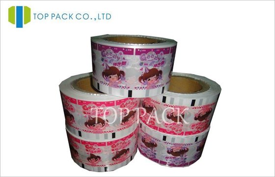 Aluminum Foil Laminated Packaging Film Rolls For Powder / Berries , 80micron - 200micron