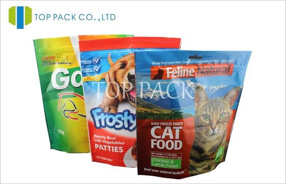 Dog Food Printed Stand Up Pouches