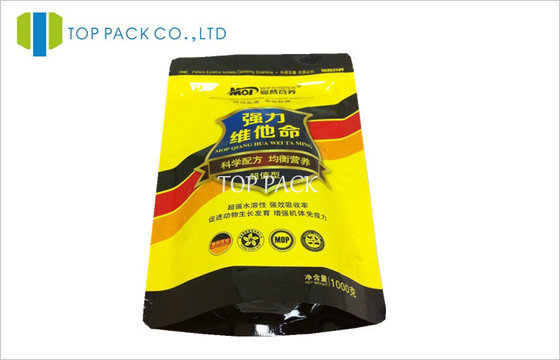 Custom Printed Foil Stand Up Pouches , Food Plastic Foil Stand Up Bag