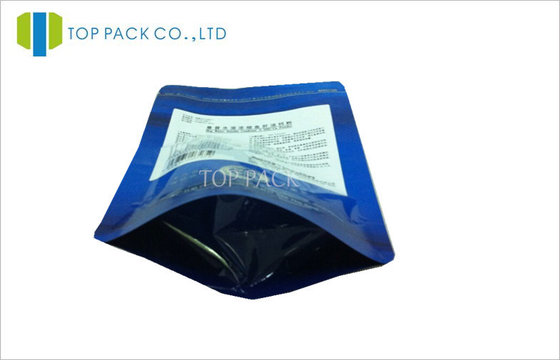 Plastic Foil Stand Up Food Pouches , Protein Powder Stand Up Pouches Packaging Bags