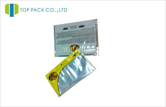 Three Side Sealing Ziplock Aluminum Foil Fishing Lure Packaging