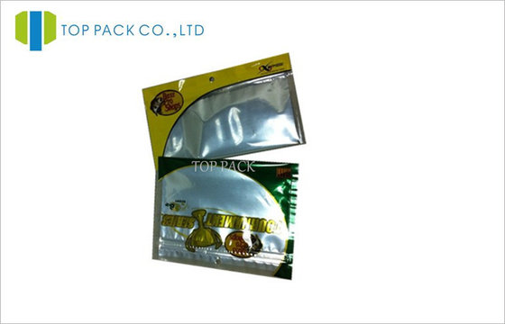 Three Side Sealing Ziplock Aluminum Foil Fishing Lure Packaging