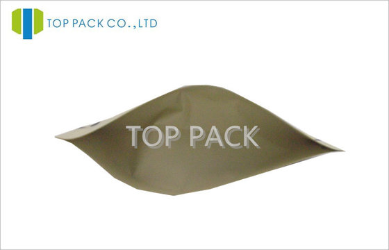 Resealable Ziplock Stand Up Coffee Packaging Bags Custom Printing