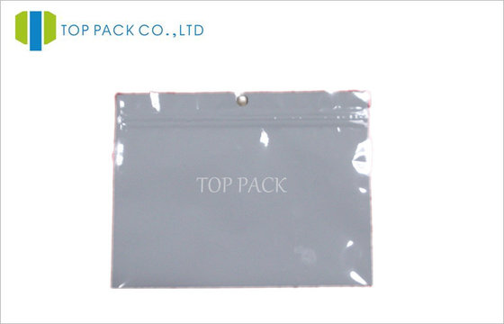 Waterproof Three Side Fishing Lure Packaging With Zipper , Heat Sealed