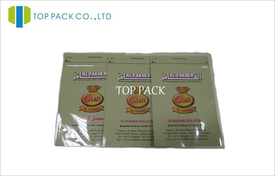 Top Grade Powder Food Laminated Pouches / Three Side Sealing Style