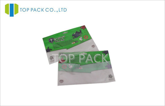 Recycled Laminated Foil Fishing Lure Packaging  Zip Lock , PET / VMPET / PE