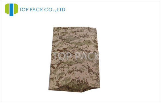 Custom Printed Aluminum Foil Stand Up Zip Pouches 120micron