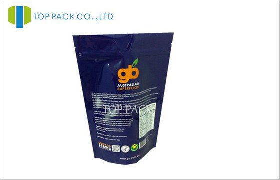Printed matt laminating pouches Stand Up Bottom For Packing Coffee