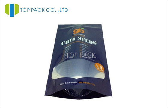 Printed matt laminating pouches Stand Up Bottom For Packing Coffee